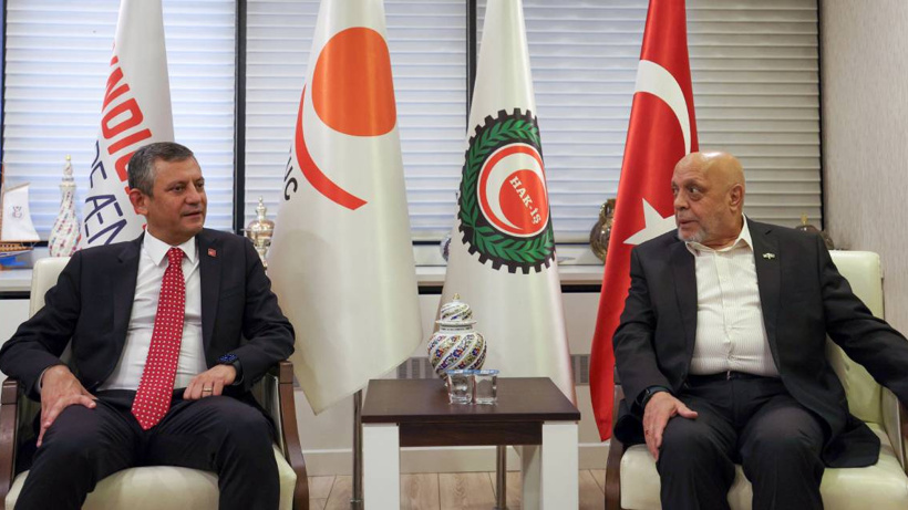 Özgür Özel HAK-İŞ Başkanı ile görüştü